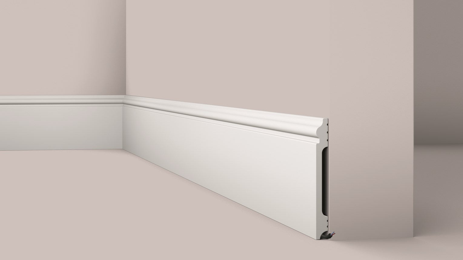 FL17 NMC Wallstyl 170 x 18 x 2000 mm Skirting