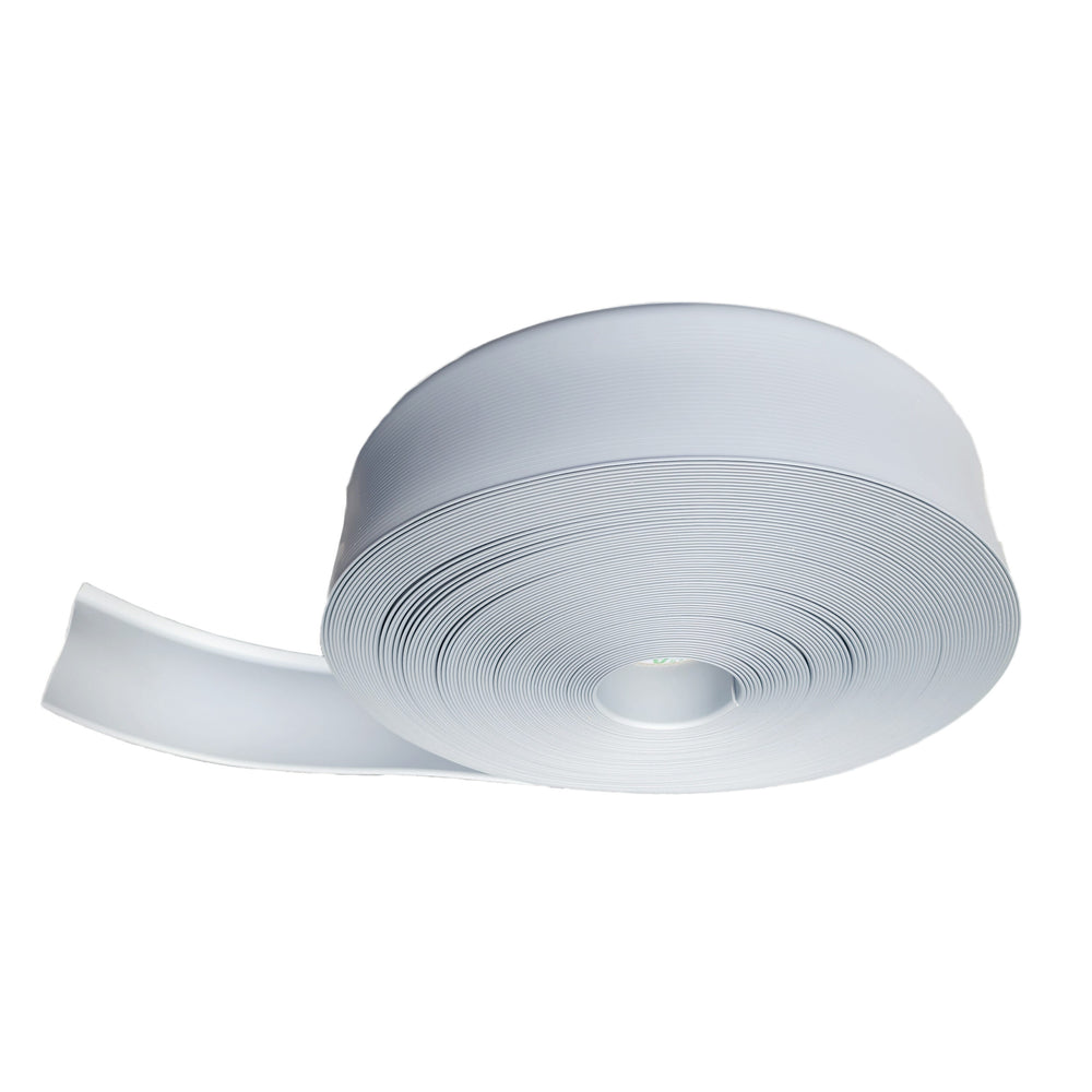 DURA-BEND PVC Flexible Skirting / Kick plate 100mm - per 50m Roll