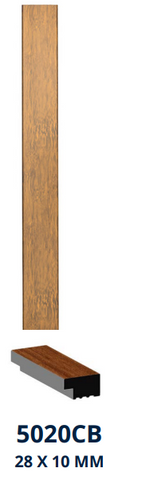 Slim line Economy slatted polymer wall paneling and cladding – Mr Cornice