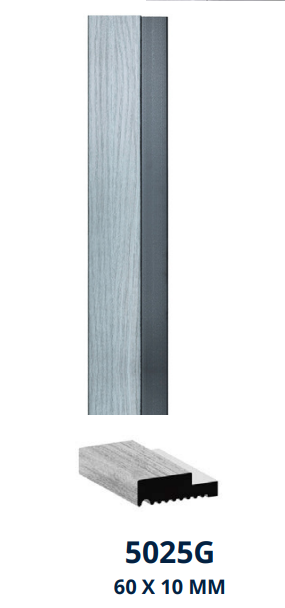 Slimline Wide Slat Economy polymer wall paneling and cladding