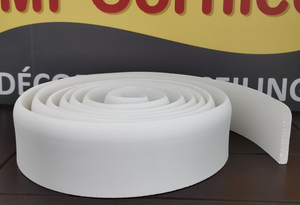 Flexi-Skirt 69mm Bullnose EQ400 Flexible Skirting - 4.8m rolls – Mr Cornice