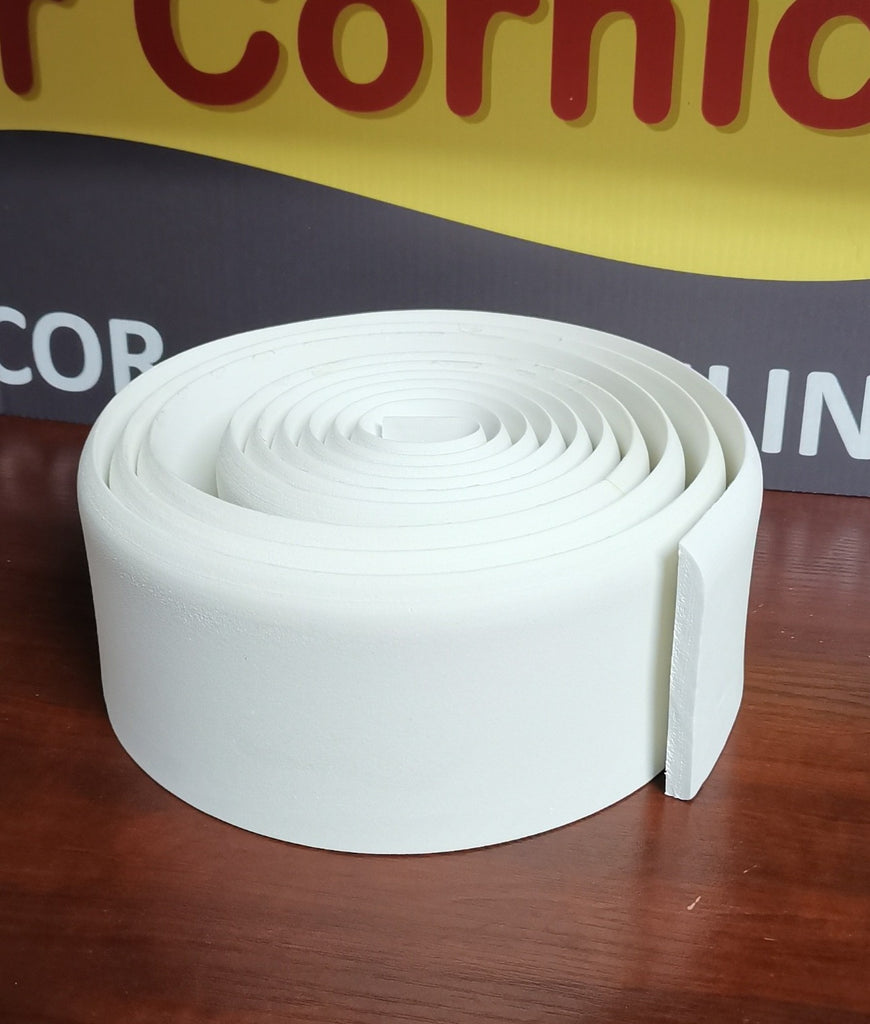 Flexi-Skirt 95mm Bullnose EQ400 Flexible Skirting - 4.8m rolls – Mr Cornice