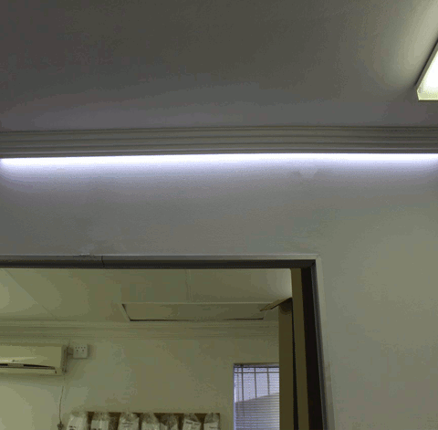 LS01 - LED Downlight cornice (per 2 m length) – Mr Cornice