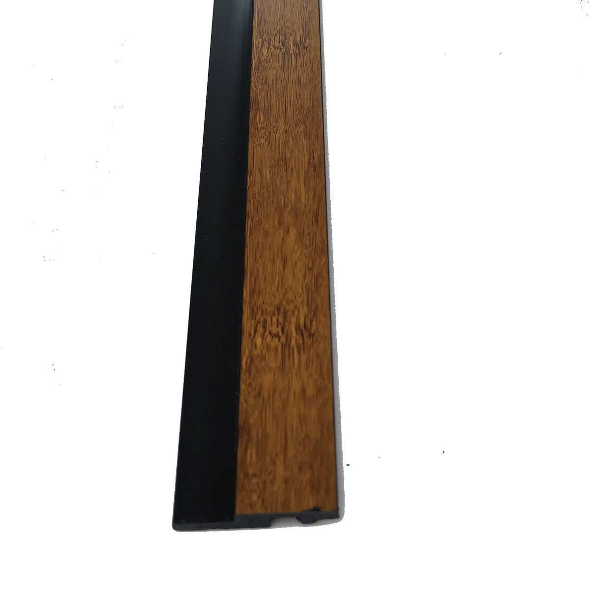 Slim line Economy slatted polymer wall paneling and cladding